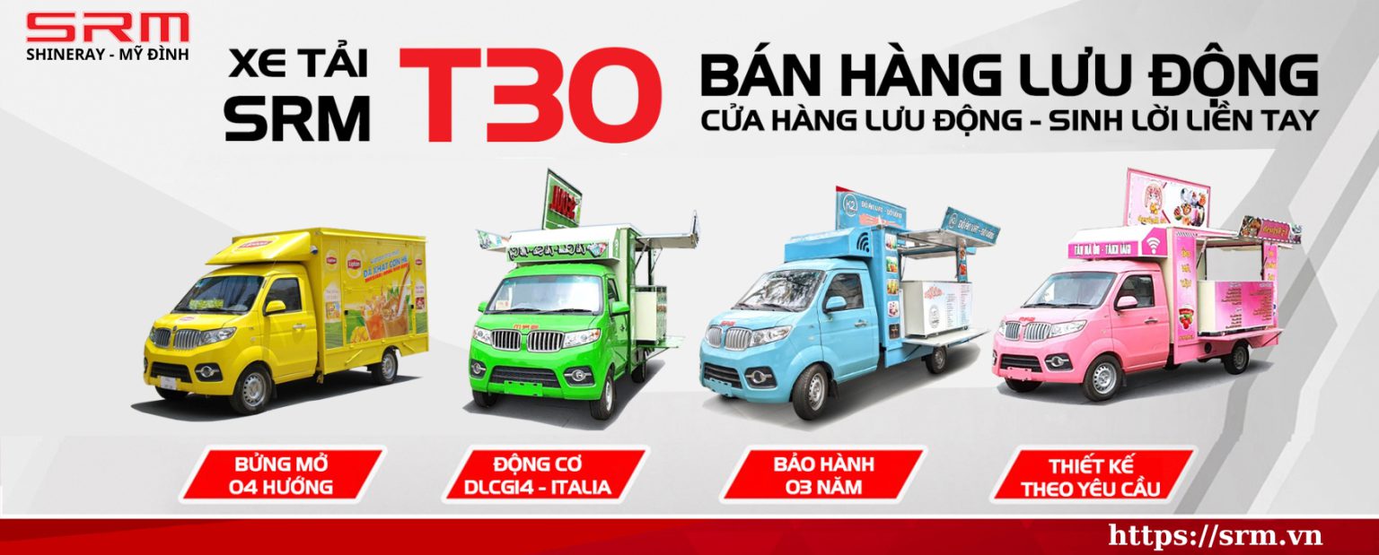 SRM | SHINERAY MỸ ĐÌNH | ĐẠI LÝ XE TẢI CHÍNH HÃNG