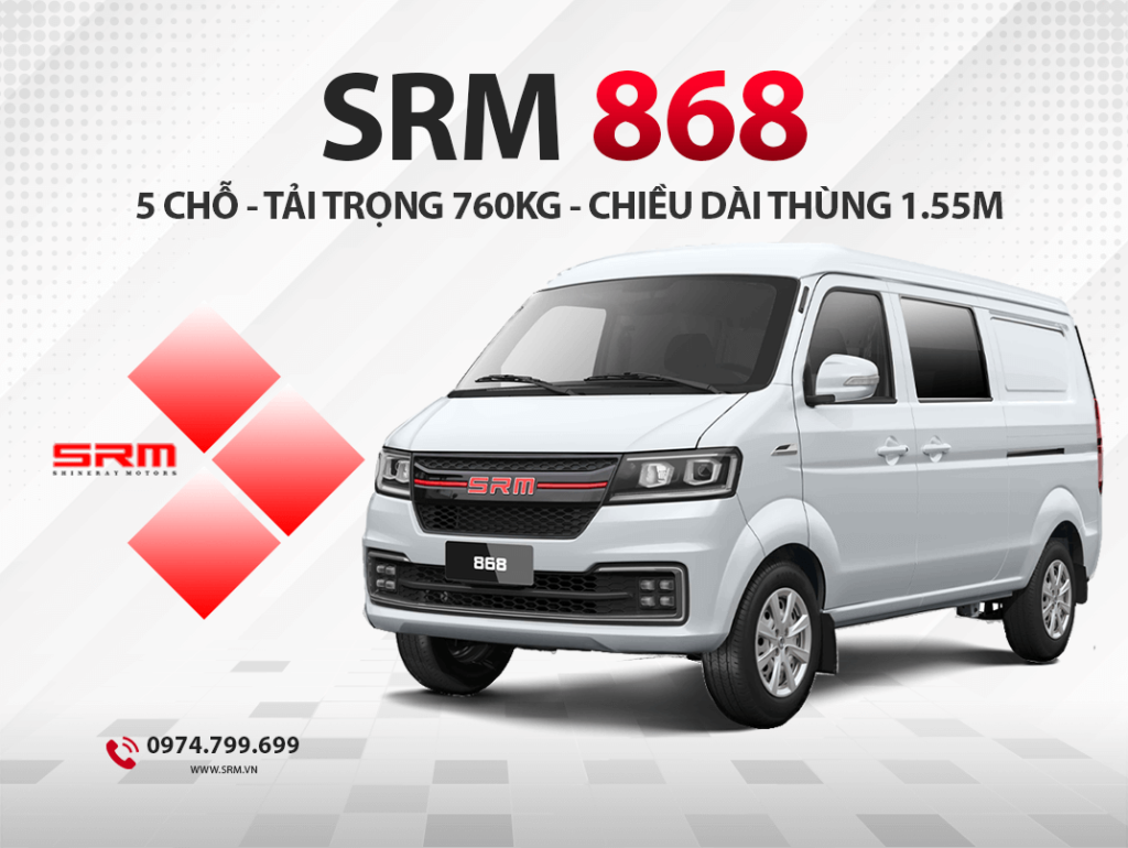 TỔNG HỢP TOP 7 MẪU XE TẢI VAN SRM 2025 | Ô TÔ THÁI PHONG