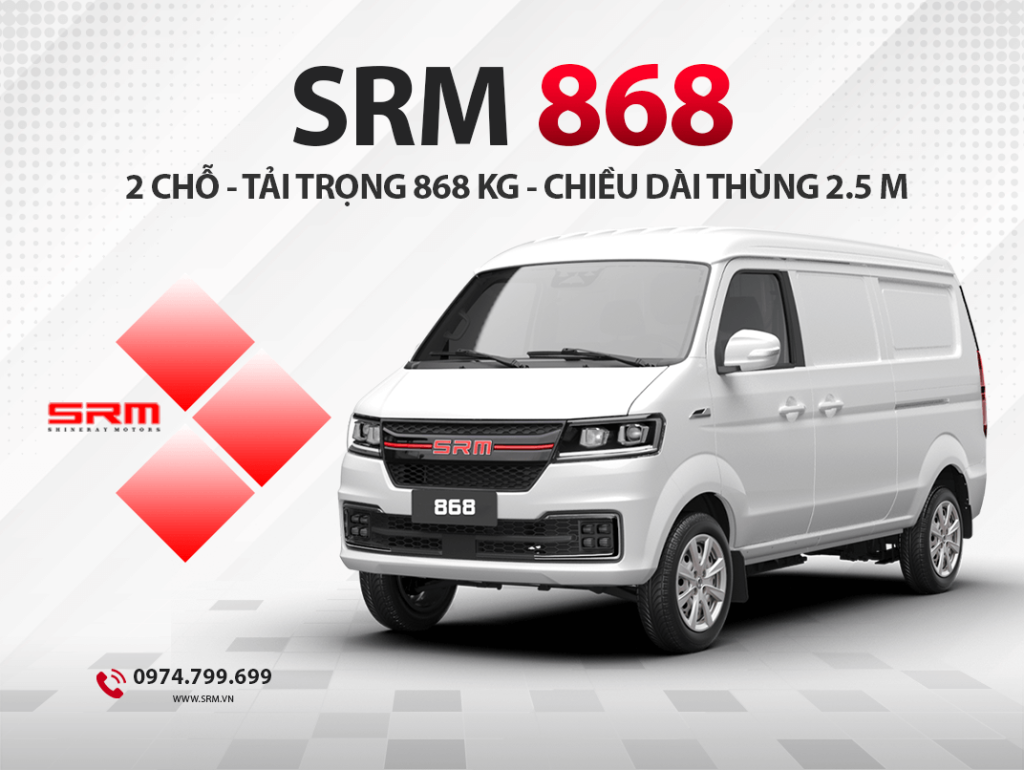 Xe Tải Van SRM 868 V2