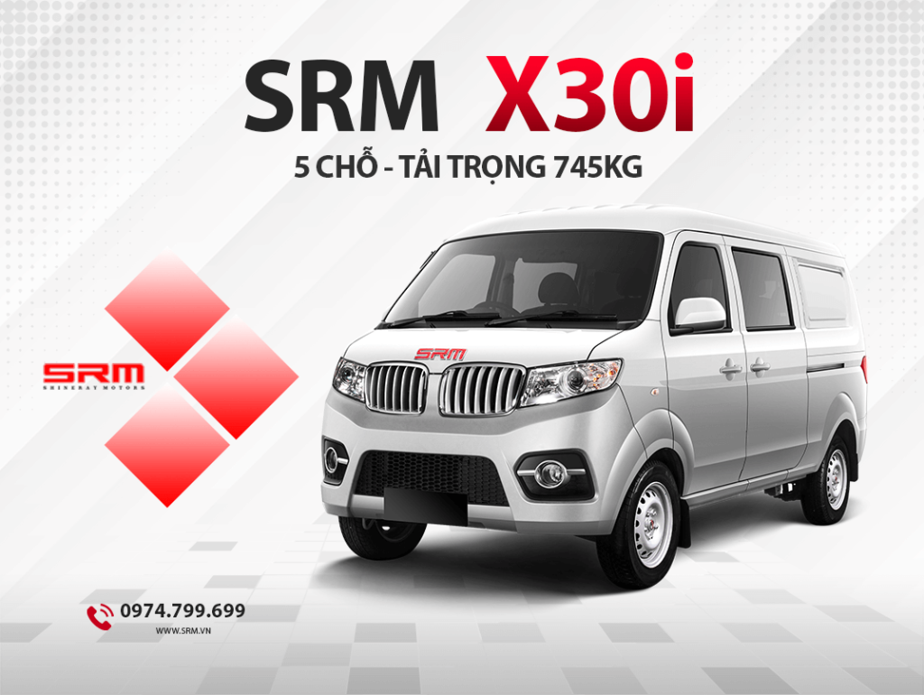 Xe Tải Van SRM X30i V5 | SRM | SHINERAY MỸ ĐÌNH